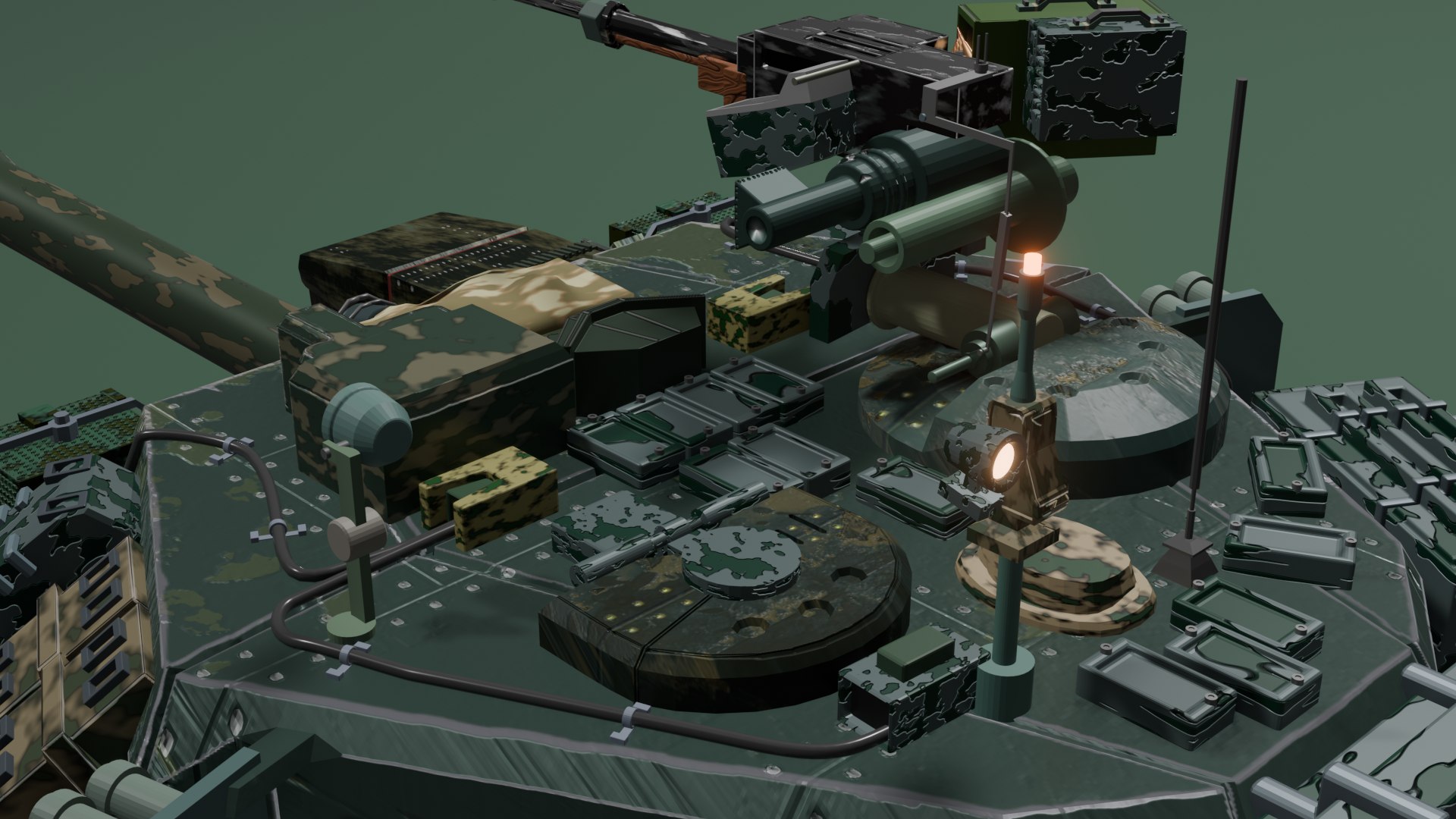 Tank T-90 3D Model - TurboSquid 2196653