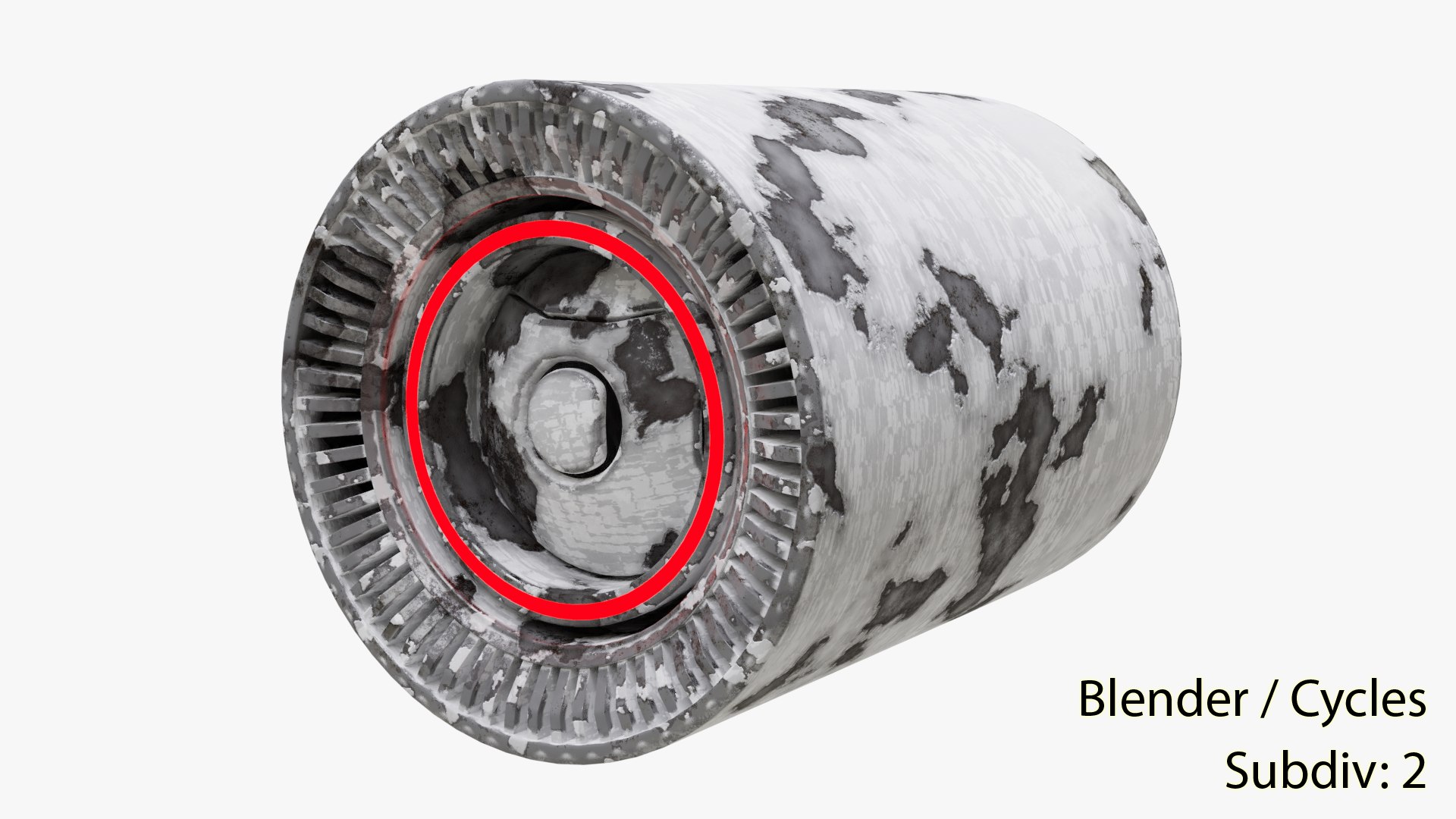 Engine Turbine Intake 3D Model - TurboSquid 1717778