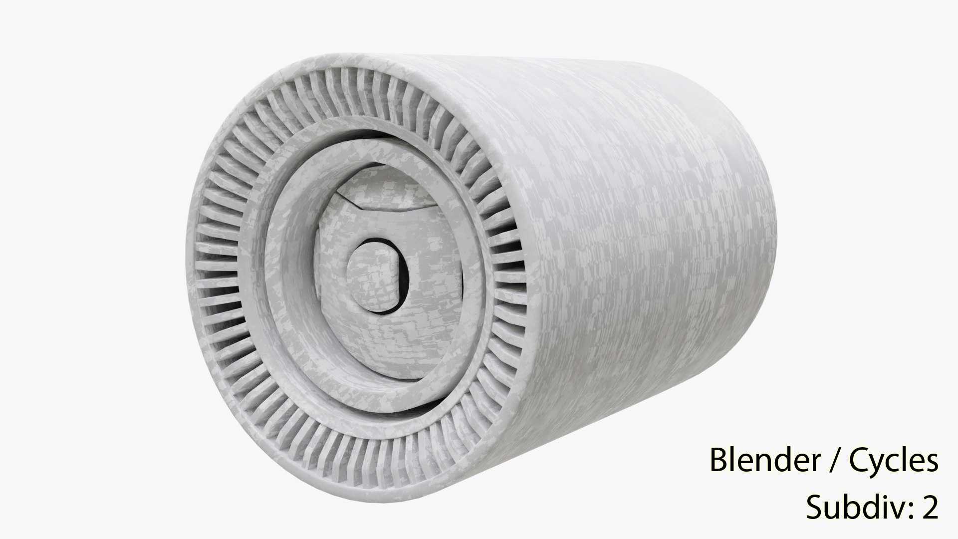 Engine Turbine Intake 3D Model - TurboSquid 1717778