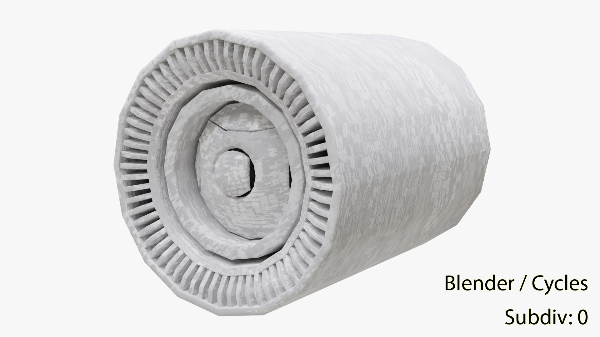 Engine Turbine Intake 3D Model - TurboSquid 1717778