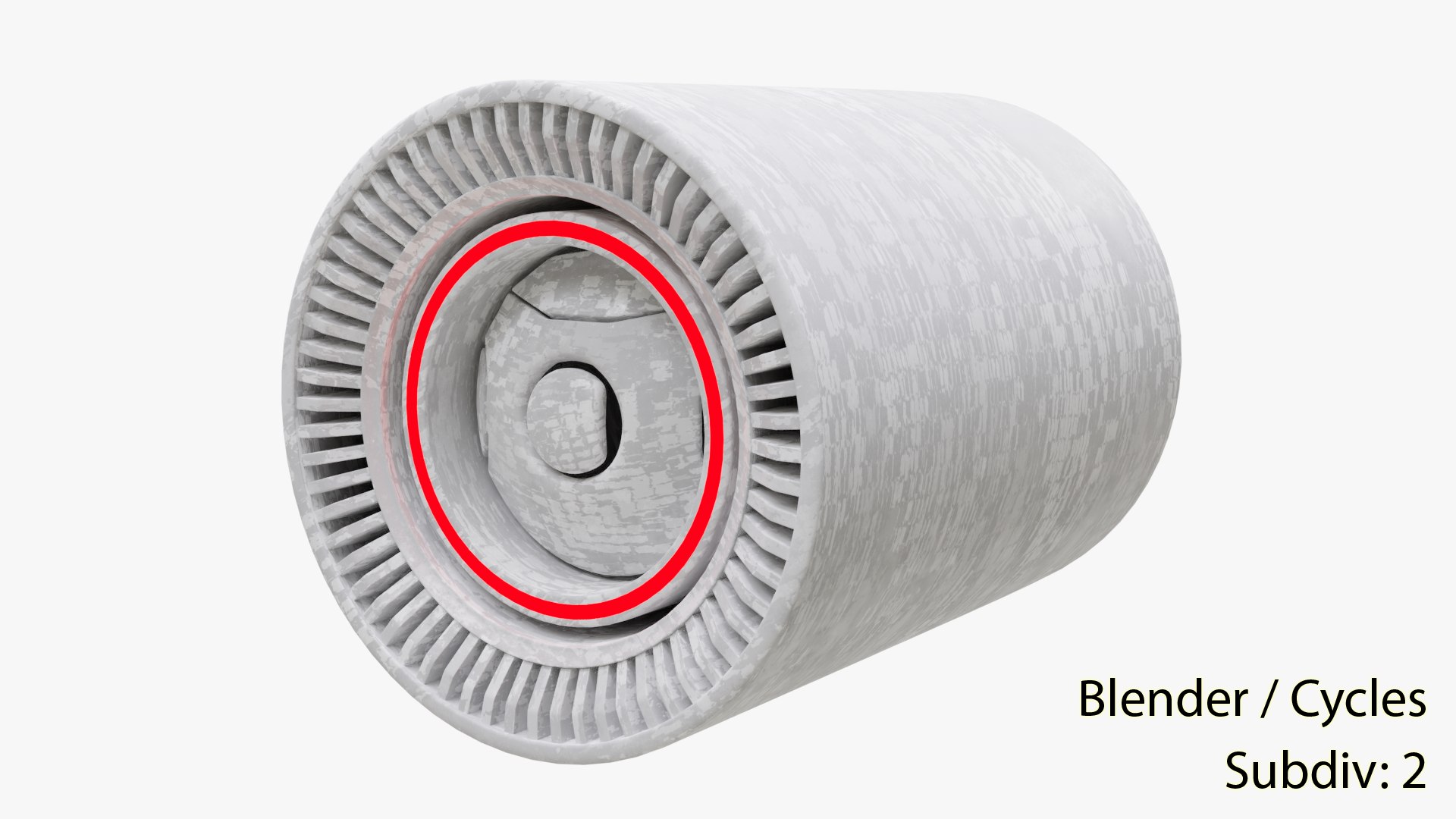 Engine Turbine Intake 3D Model - TurboSquid 1717778