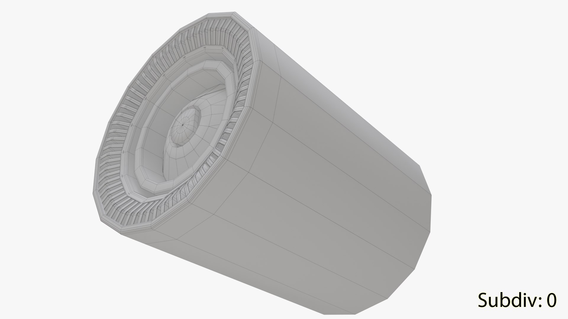 Engine Turbine Intake 3D Model - TurboSquid 1717778