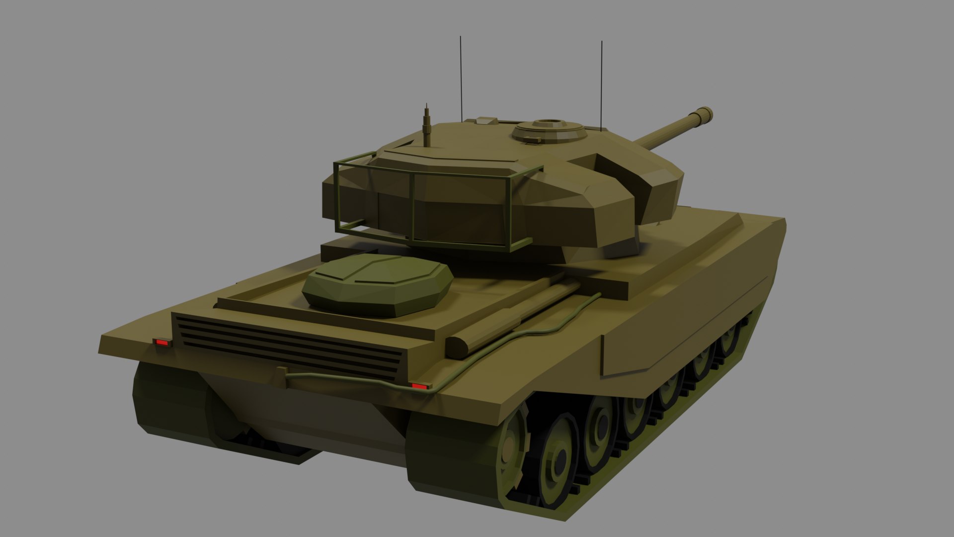 Free 3D Simple Tank Centurion - TurboSquid 1522945