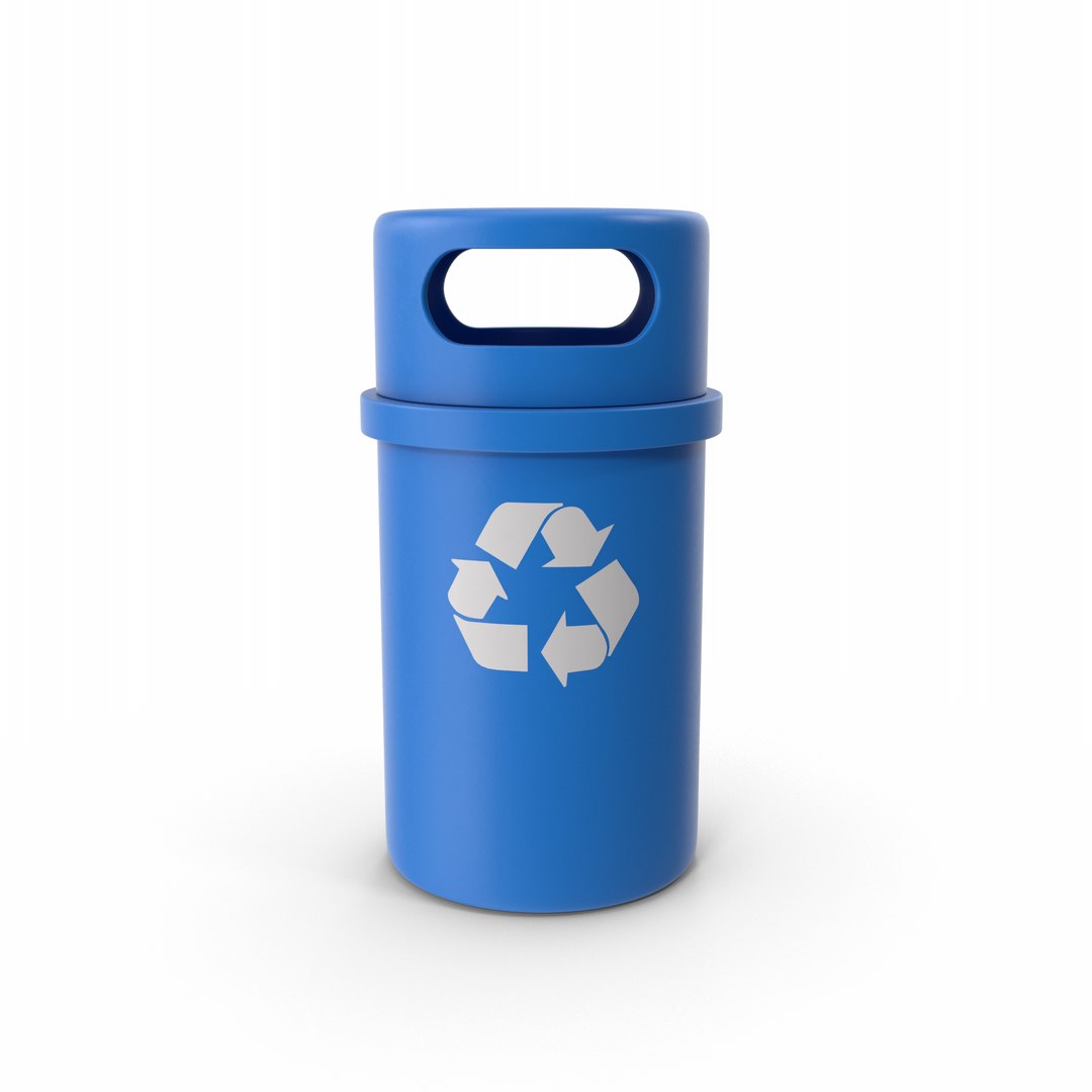 Recycle Bin 3D model - TurboSquid 1844916