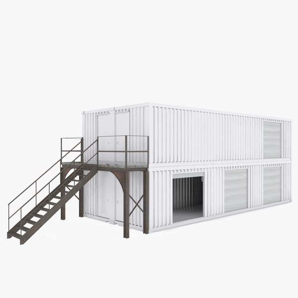 container building 3d model