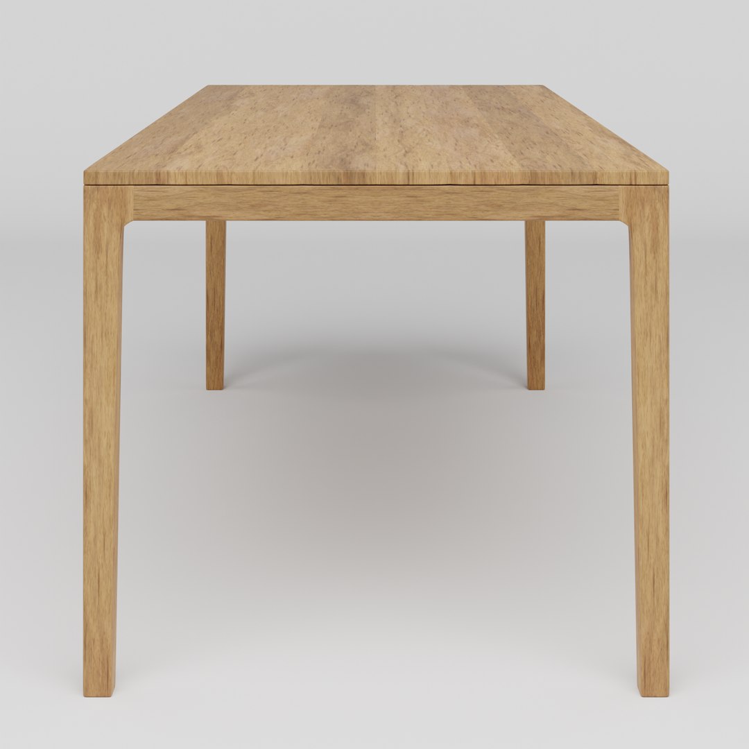 3D Simple Dining Table - TurboSquid 1748249