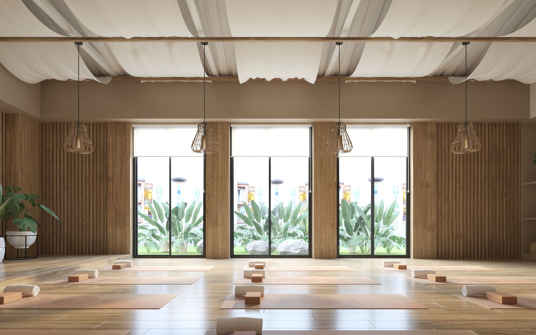 modèle 3D de Intérieur de studio de yoga - TurboSquid 1810814