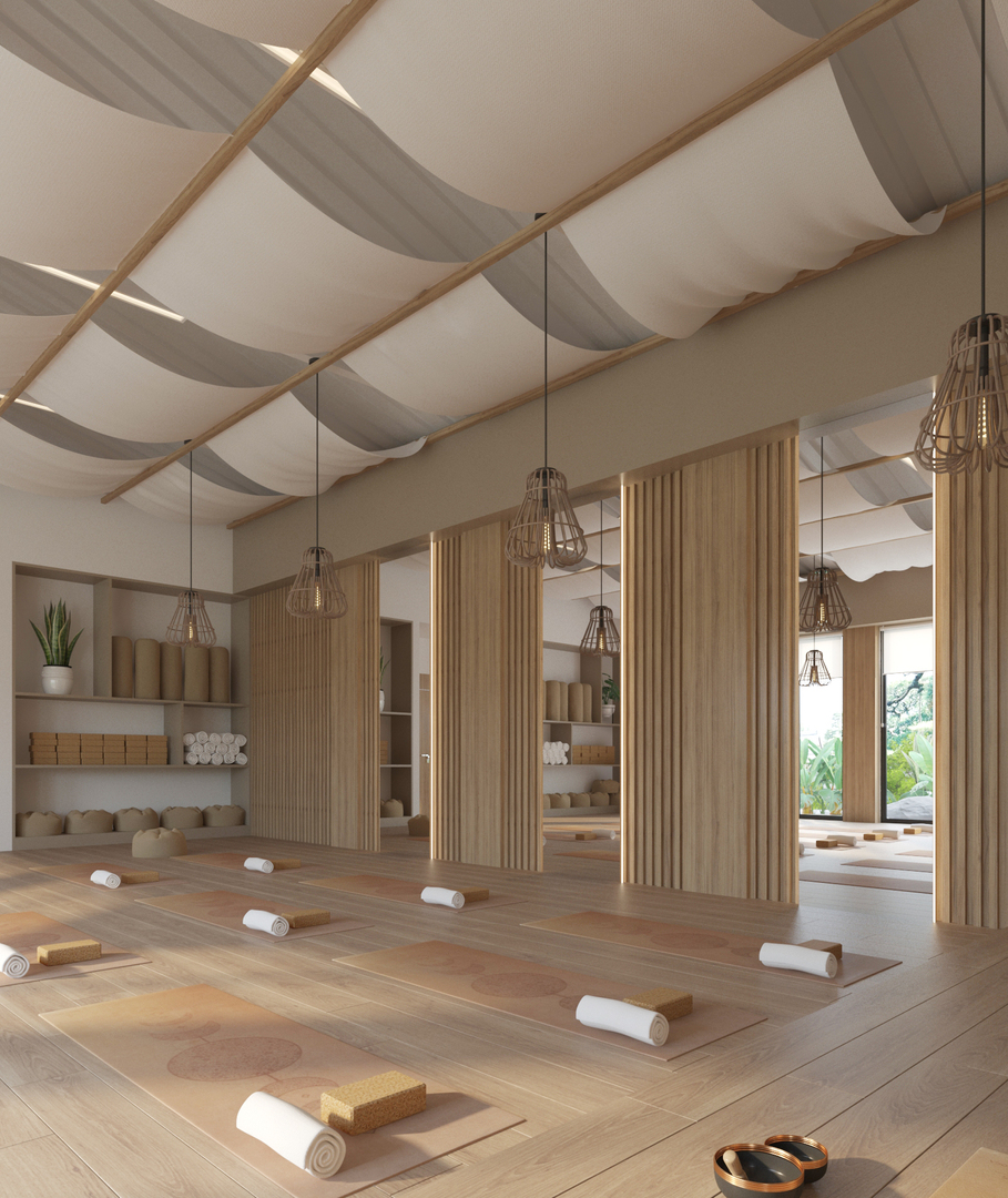 modèle 3D de Intérieur de studio de yoga - TurboSquid 1810814