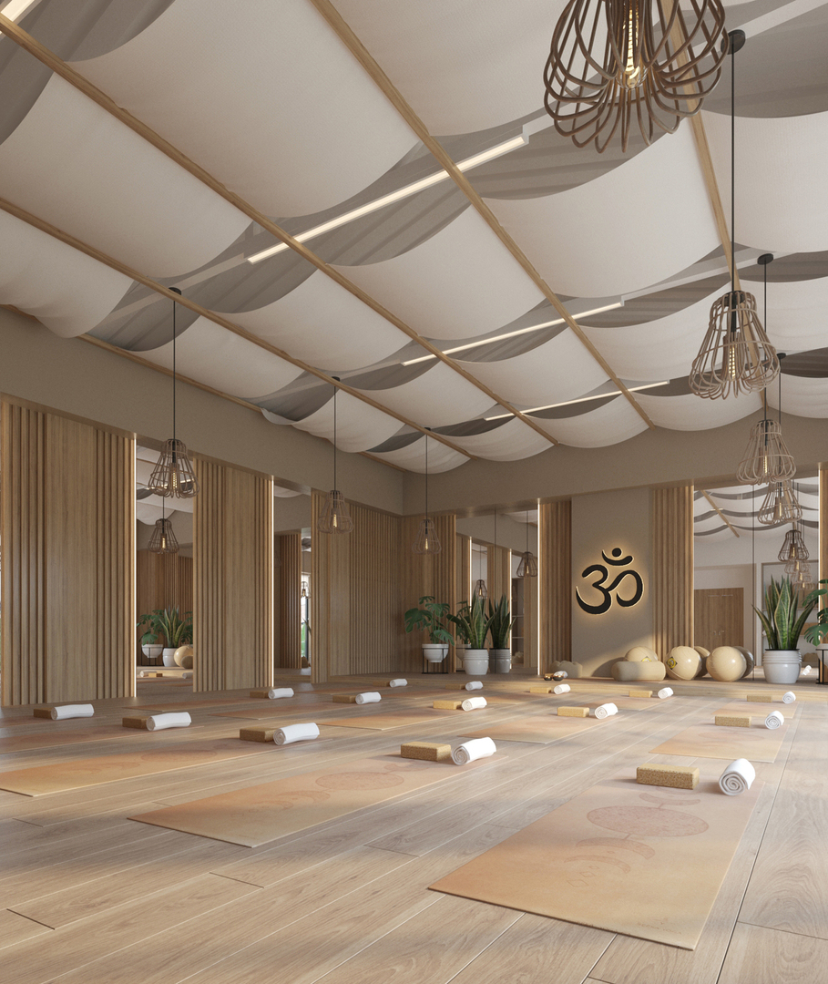 modèle 3D de Intérieur de studio de yoga - TurboSquid 1810814