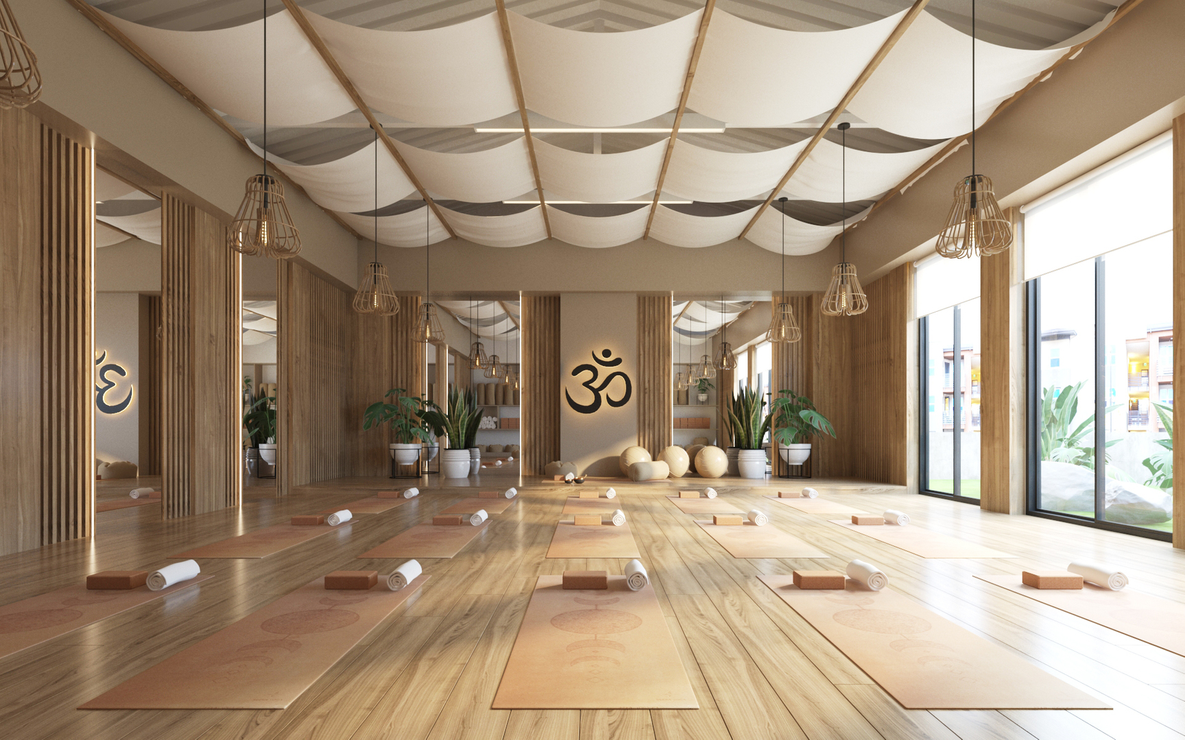 modèle 3D de Intérieur de studio de yoga - TurboSquid 1810814
