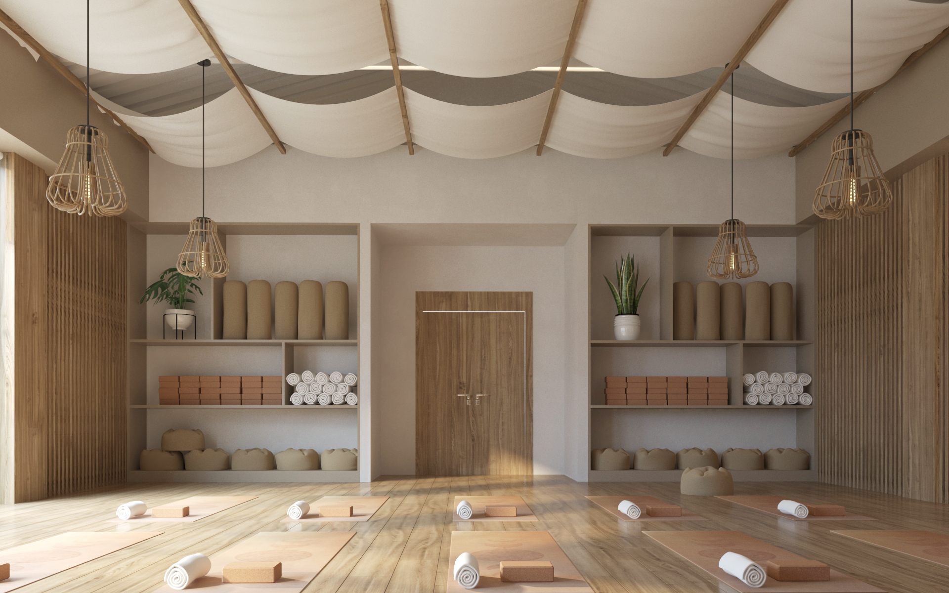 modèle 3D de Intérieur de studio de yoga - TurboSquid 1810814