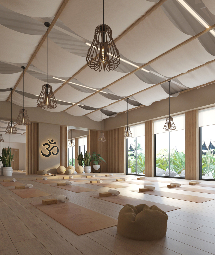 modèle 3D de Intérieur de studio de yoga - TurboSquid 1810814