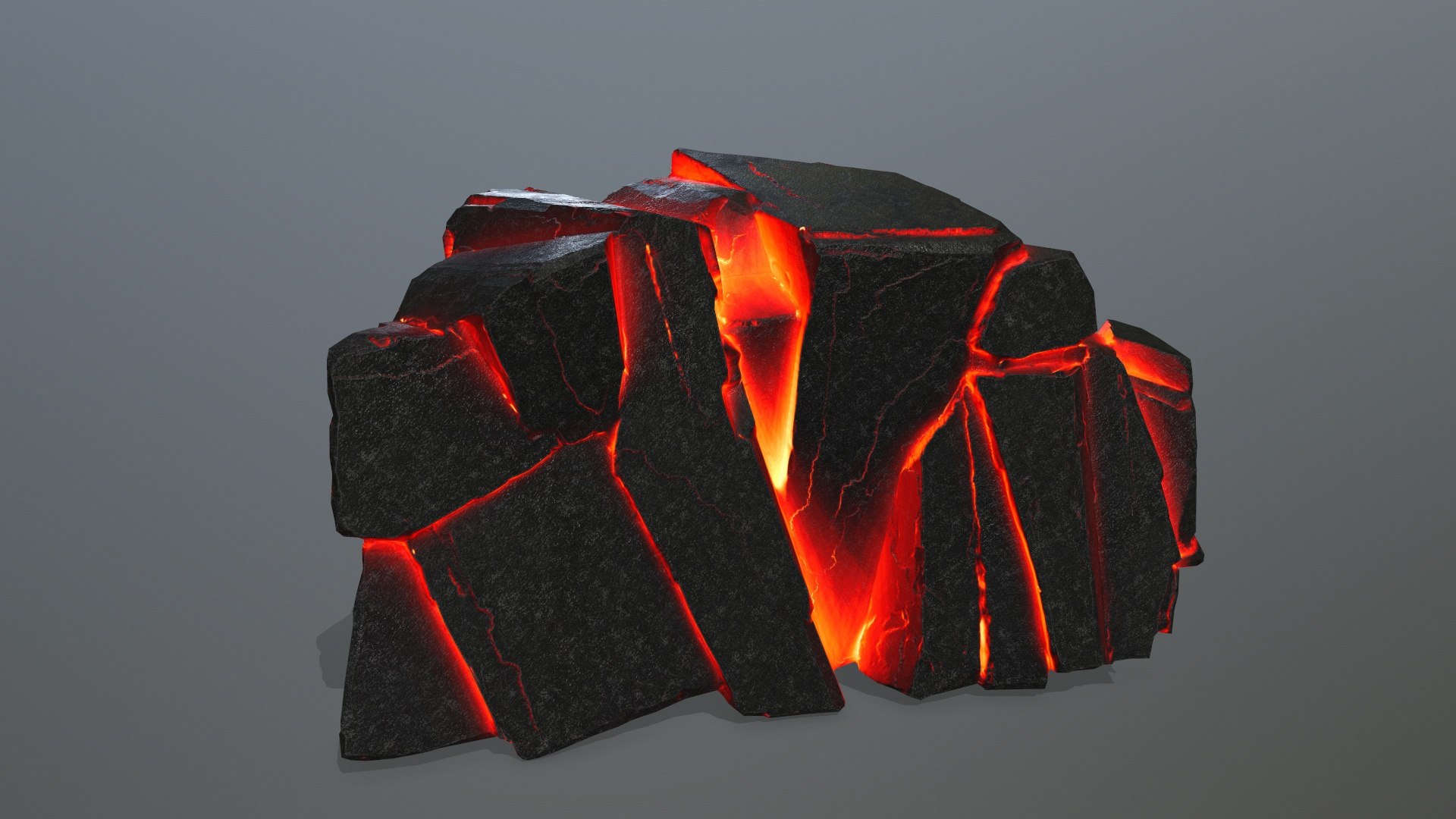 3D lava rocks - TurboSquid 1830516