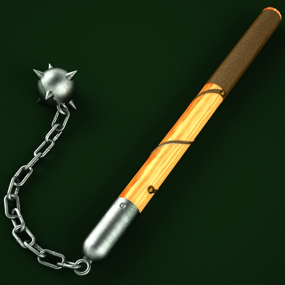 medieval maces v2 3d 3ds