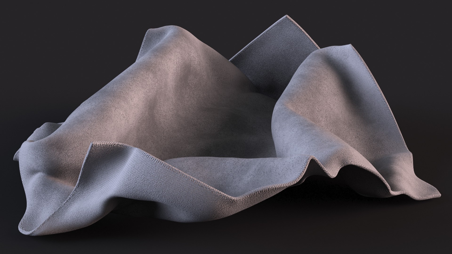 Old Napkins Grey model - TurboSquid 2132234