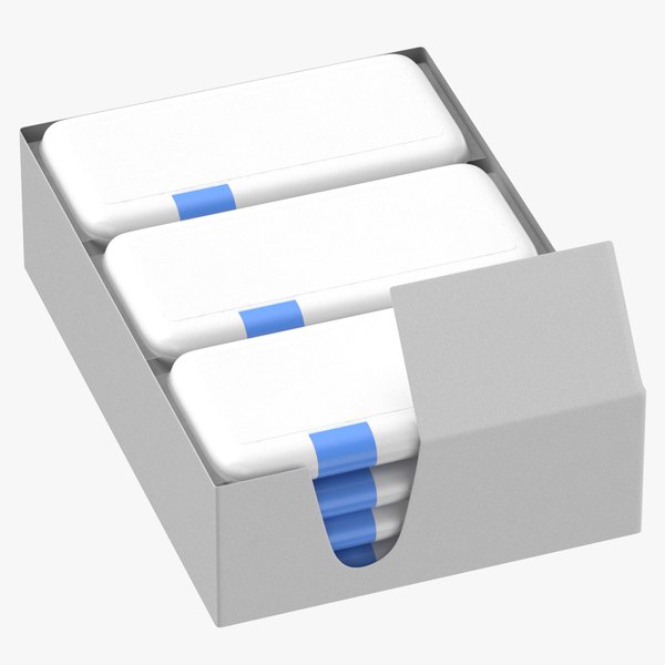 modelo 3d Breath Mints Pack 02 Paquete completo y faltante Etiqueta en ...