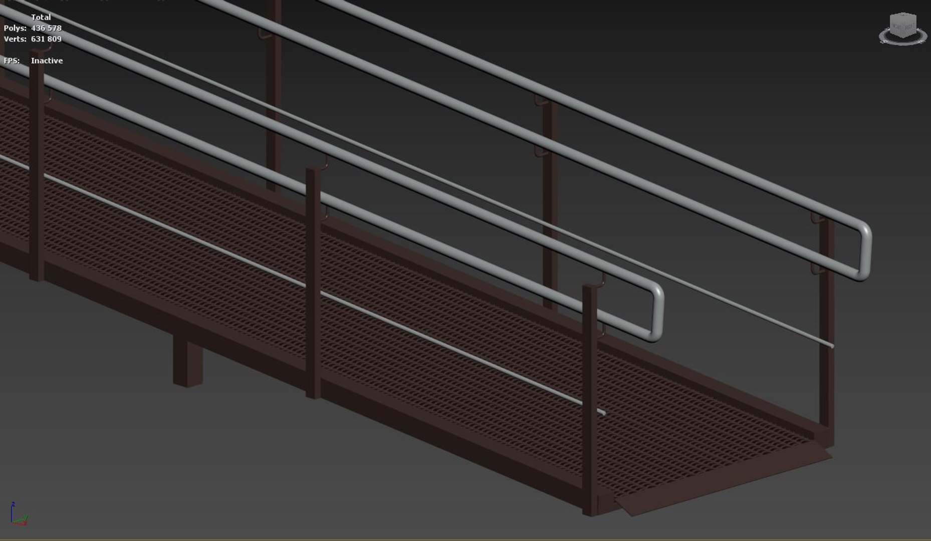 Disability Ramp 3D Model - TurboSquid 2075976