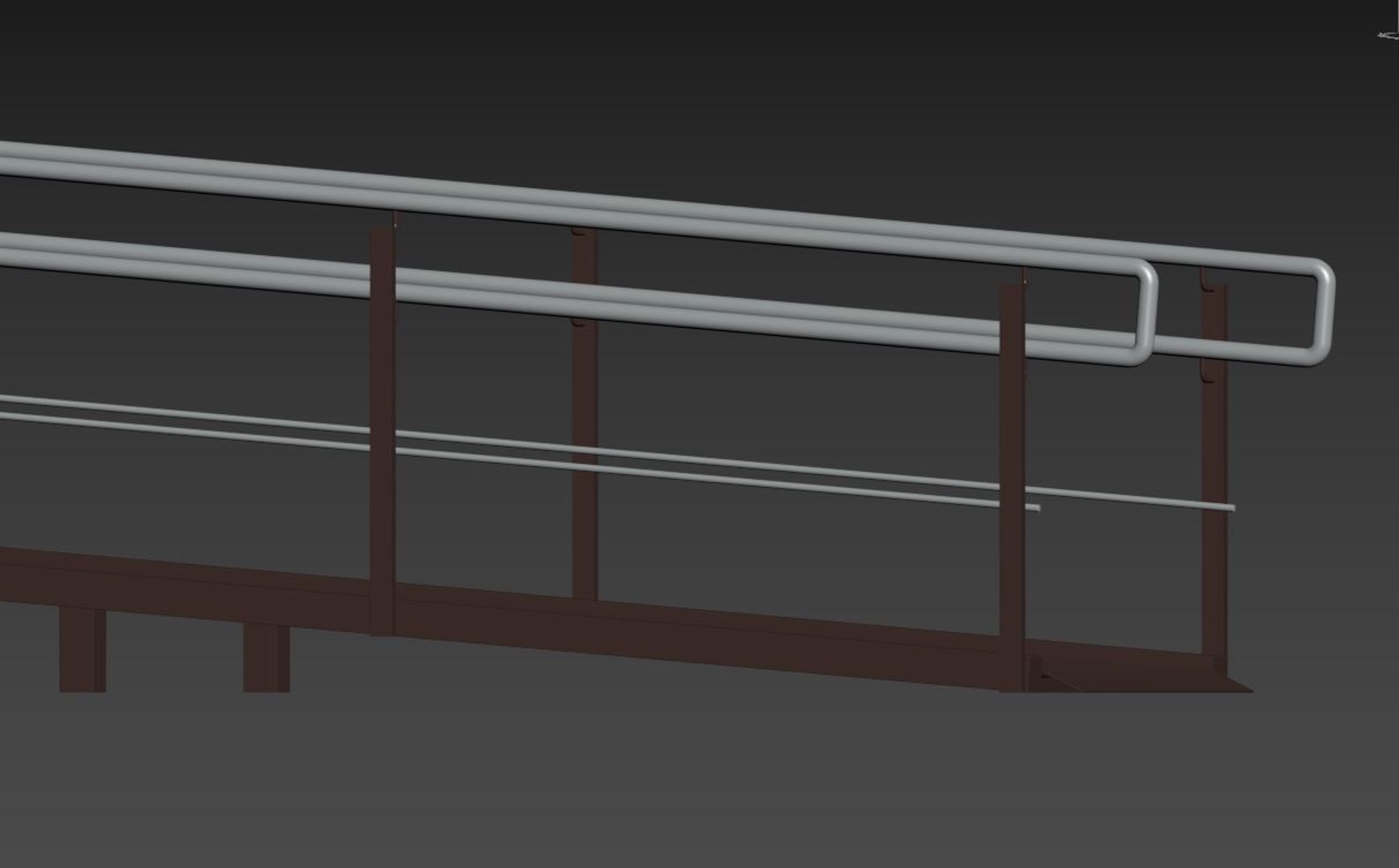 Disability Ramp 3D Model - TurboSquid 2075976