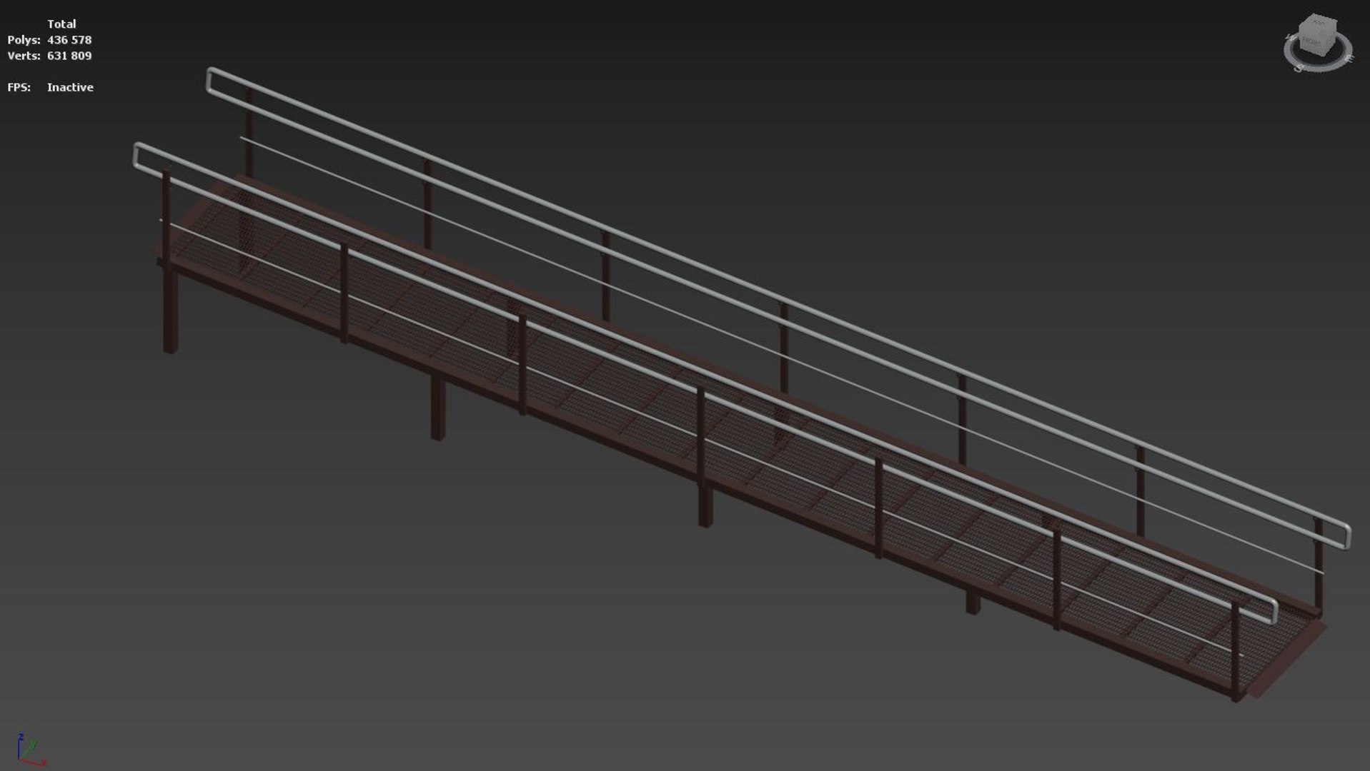 Disability Ramp 3D Model - TurboSquid 2075976