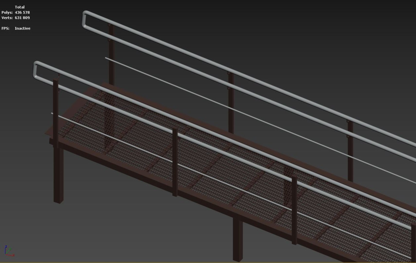 Disability Ramp 3D Model - TurboSquid 2075976