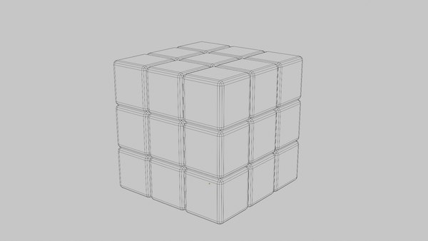 modelo 3d Rubiks Cube 3x3 - TurboSquid 2015133