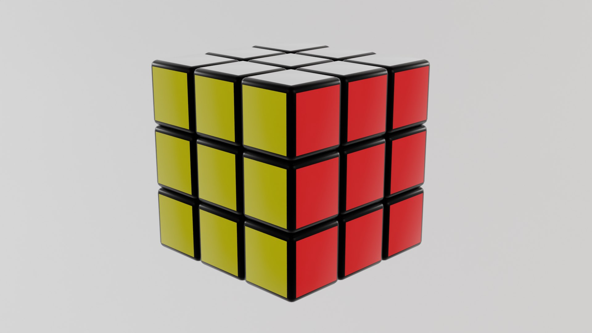 Rubiks Cube 3x3 3D model - TurboSquid 2015133