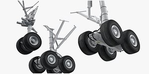 3d landing gears
