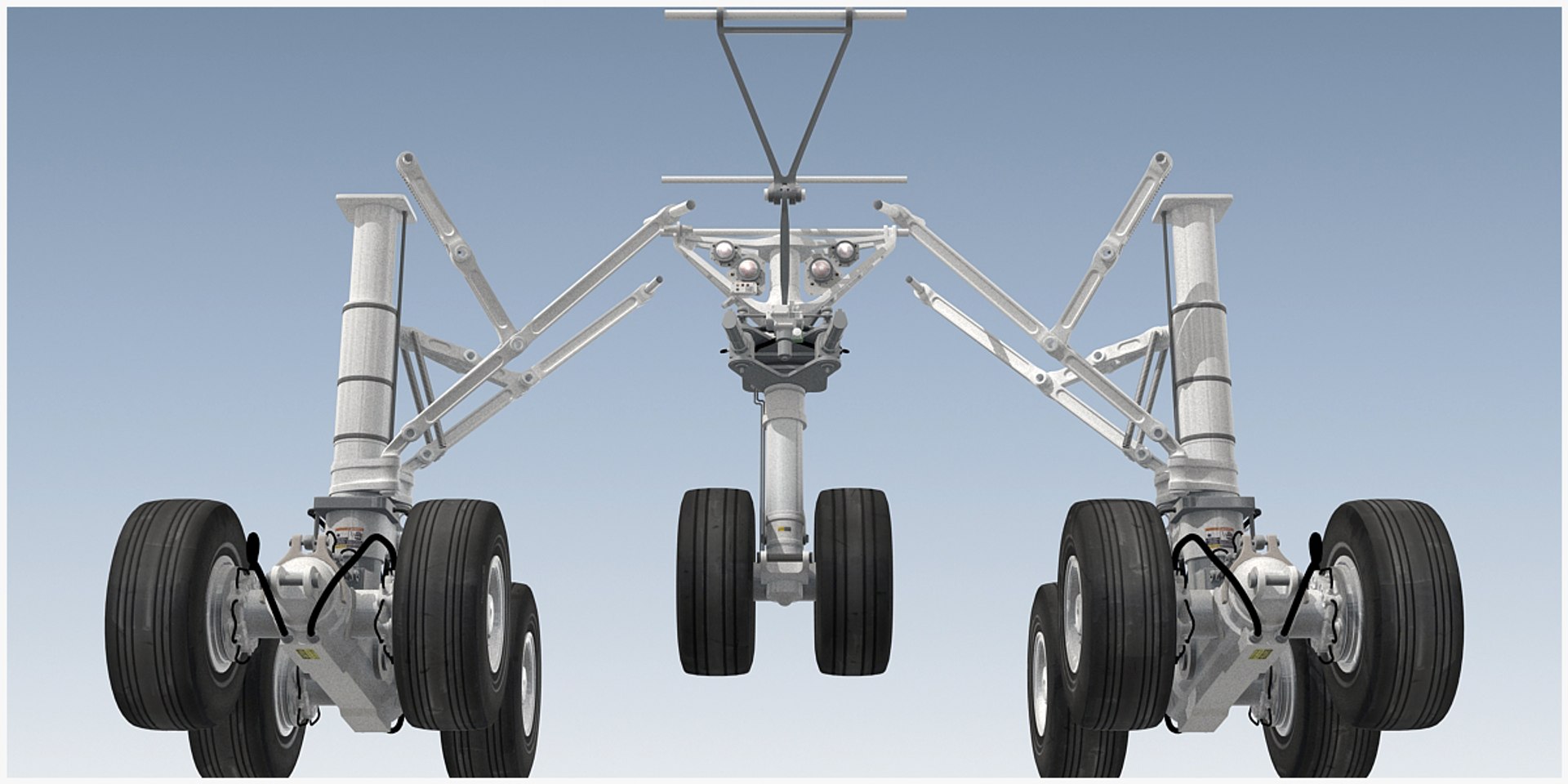 3D Model Boeing 787 Landing Gears - TurboSquid 1485577