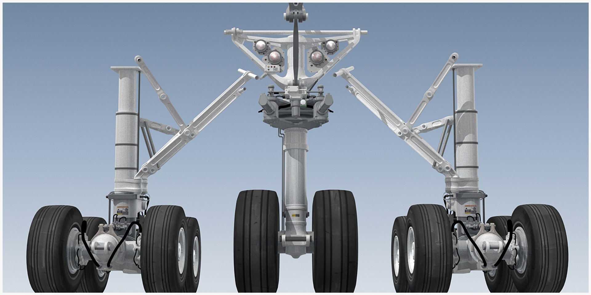 3D Model Boeing 787 Landing Gears - TurboSquid 1485577