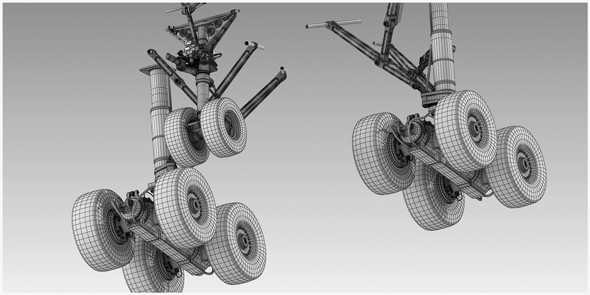 3D Model Boeing 787 Landing Gears - TurboSquid 1485577