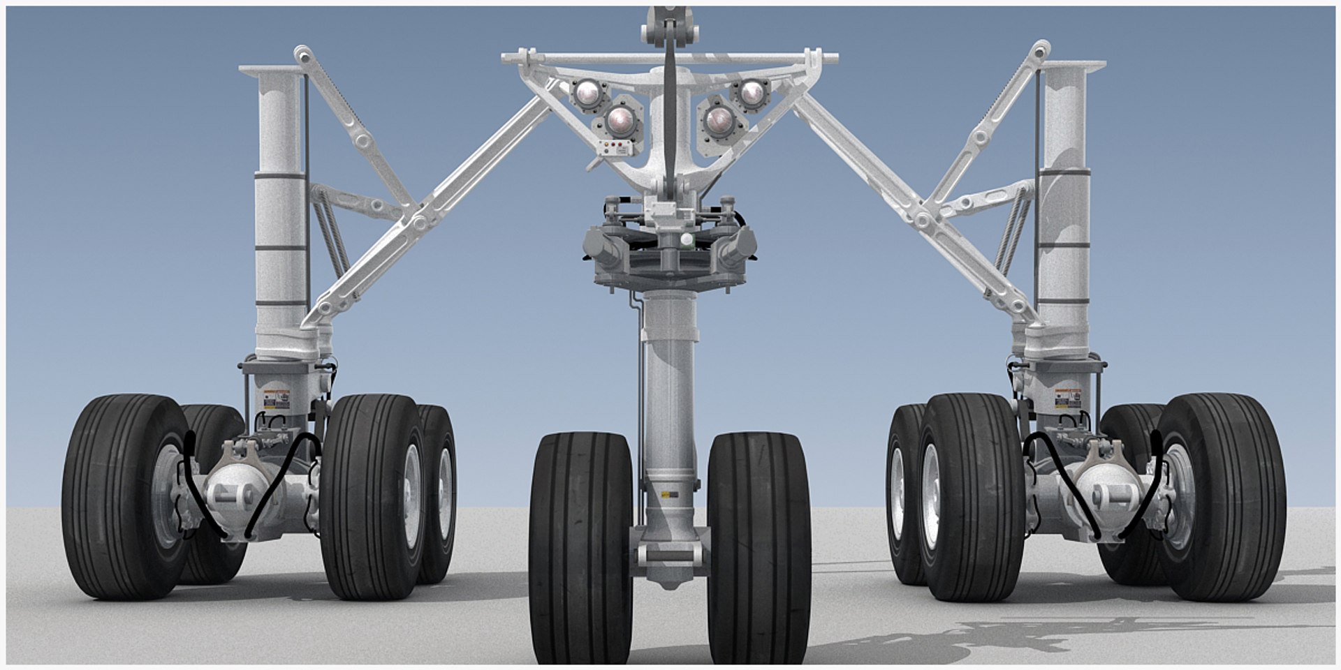 3D Model Boeing 787 Landing Gears - TurboSquid 1485577