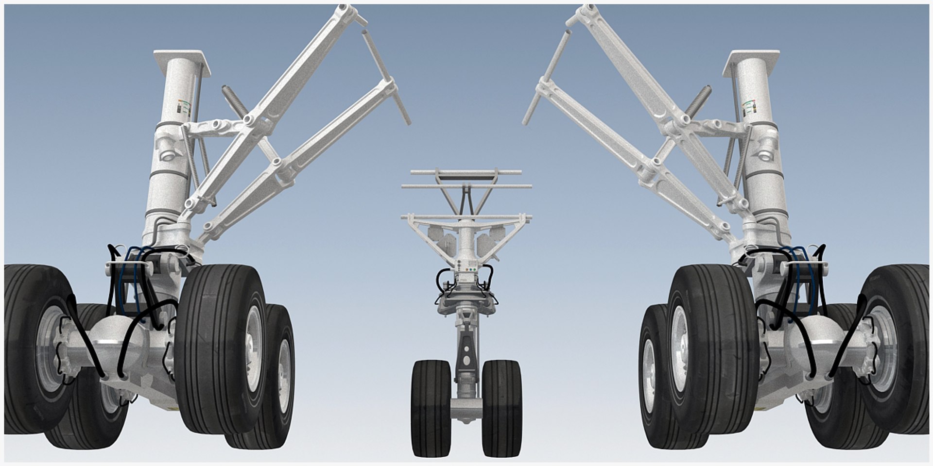 3D Model Boeing 787 Landing Gears - TurboSquid 1485577