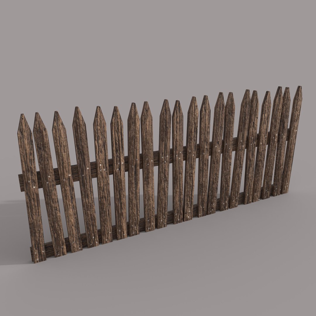 Fence 3D Model - TurboSquid 2247168