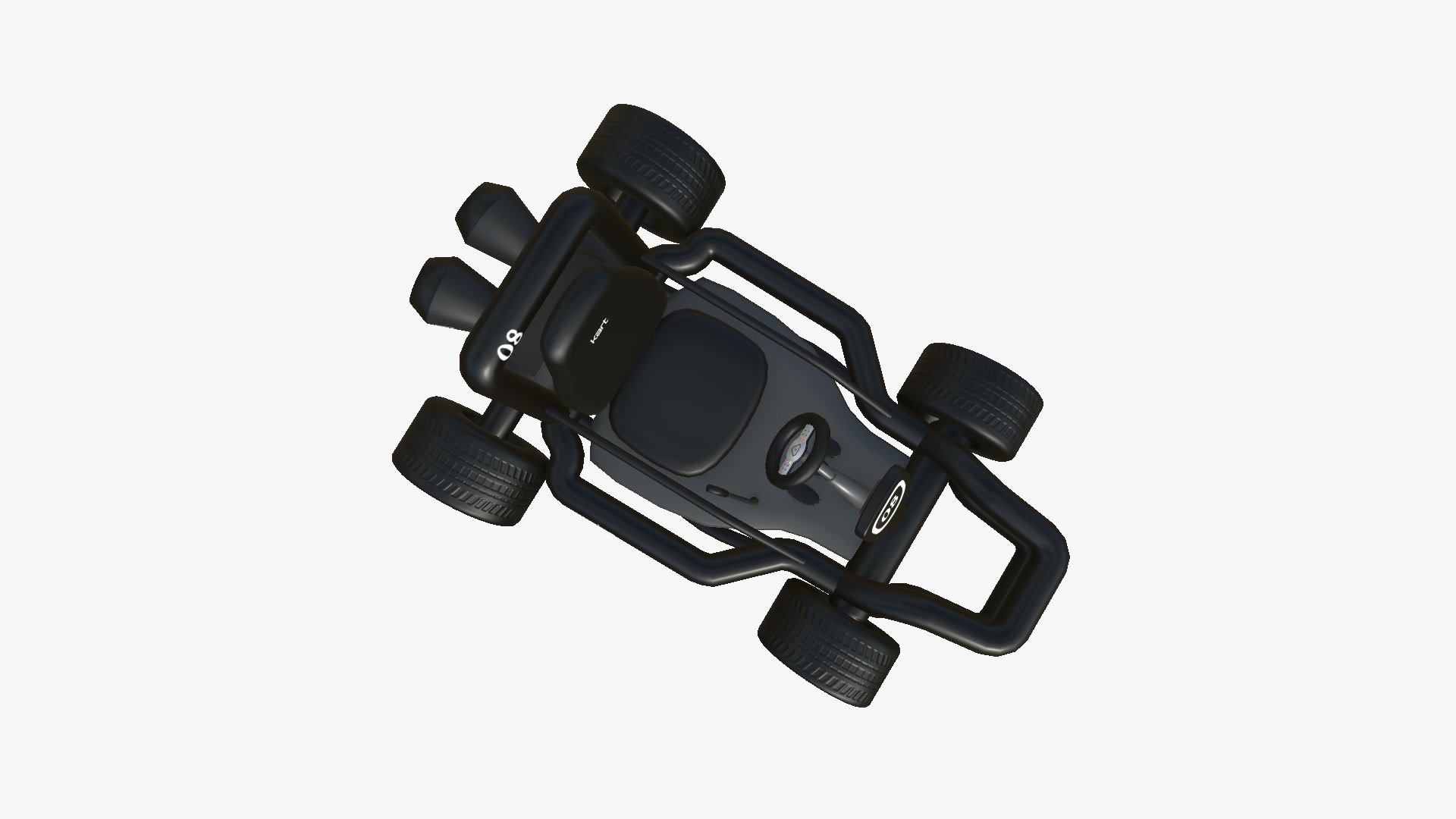 Cartoon Kart H09 Black - Vehicle Racing Design 3D Model - TurboSquid ...