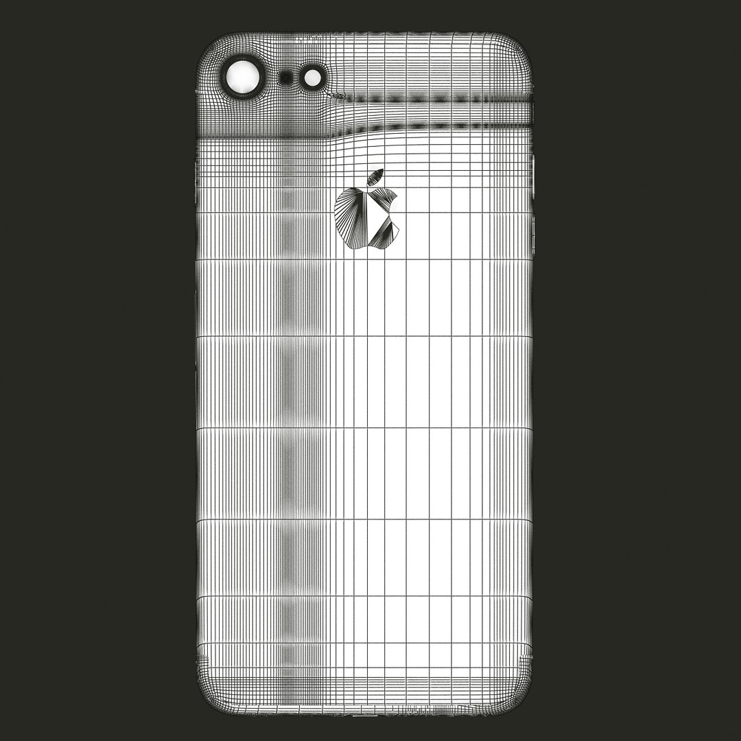 3d Model Apple Iphone 7