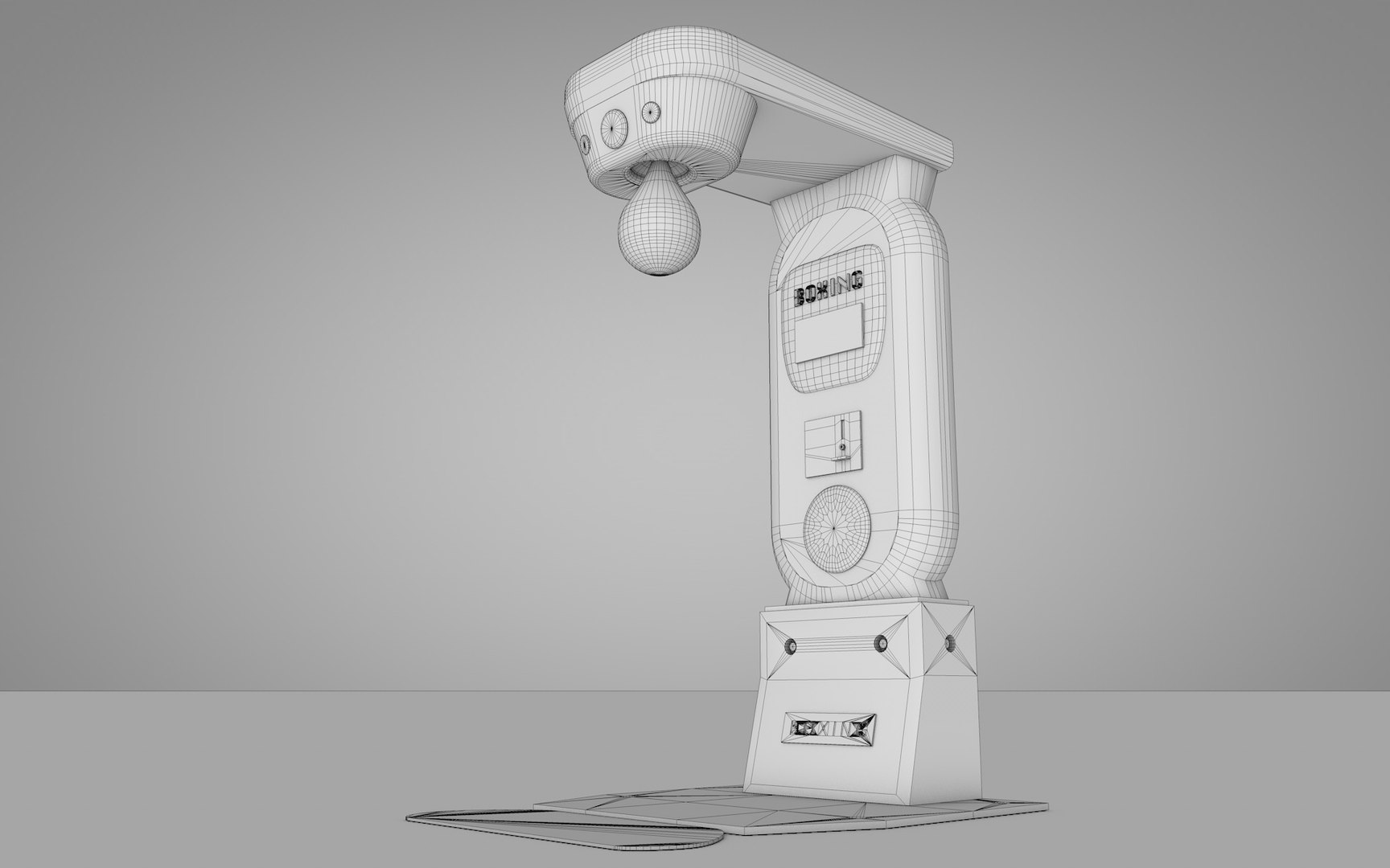 3D model boxing arcade game - TurboSquid 2079775