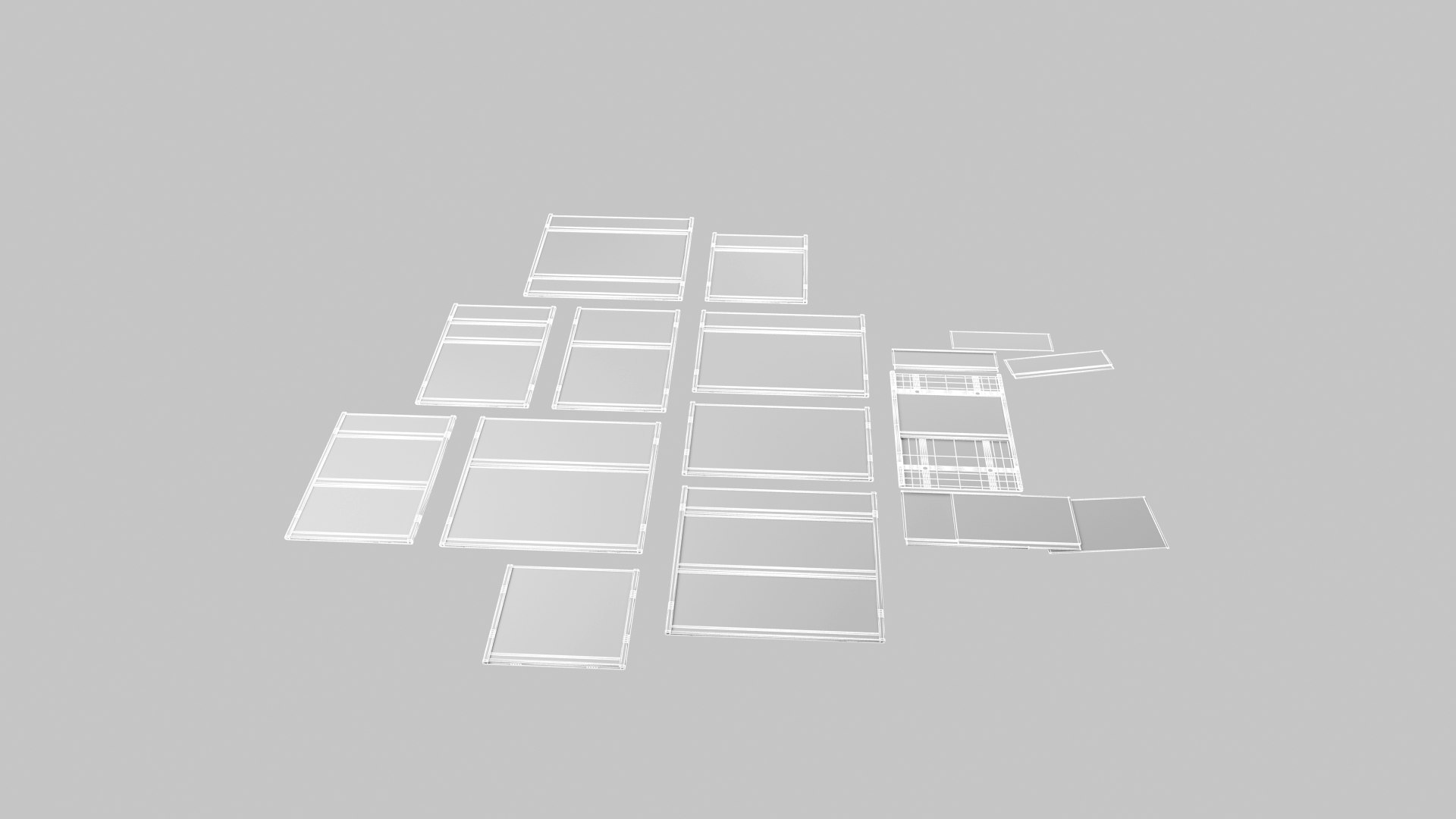 Wayfinding System Door Labels 3D Model - TurboSquid 2167098