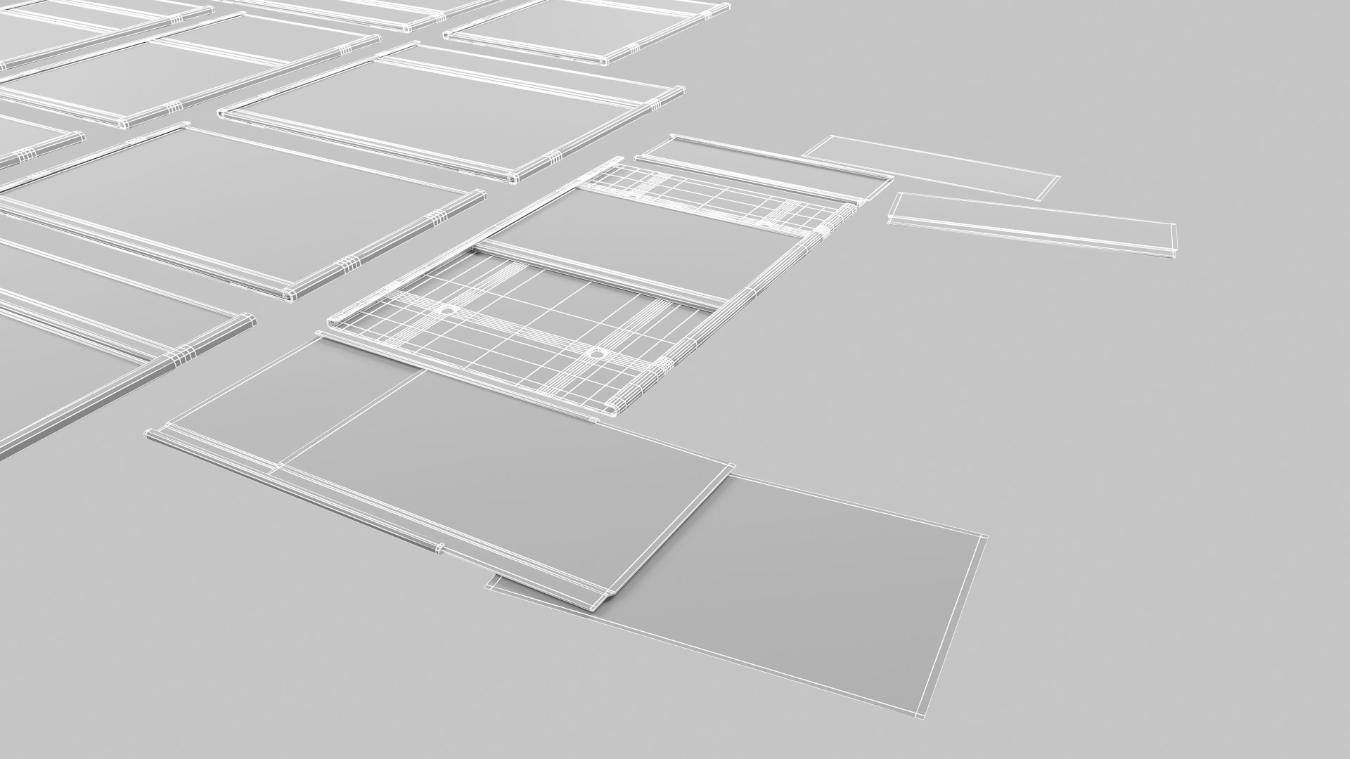 Wayfinding System Door Labels 3D Model - TurboSquid 2167098