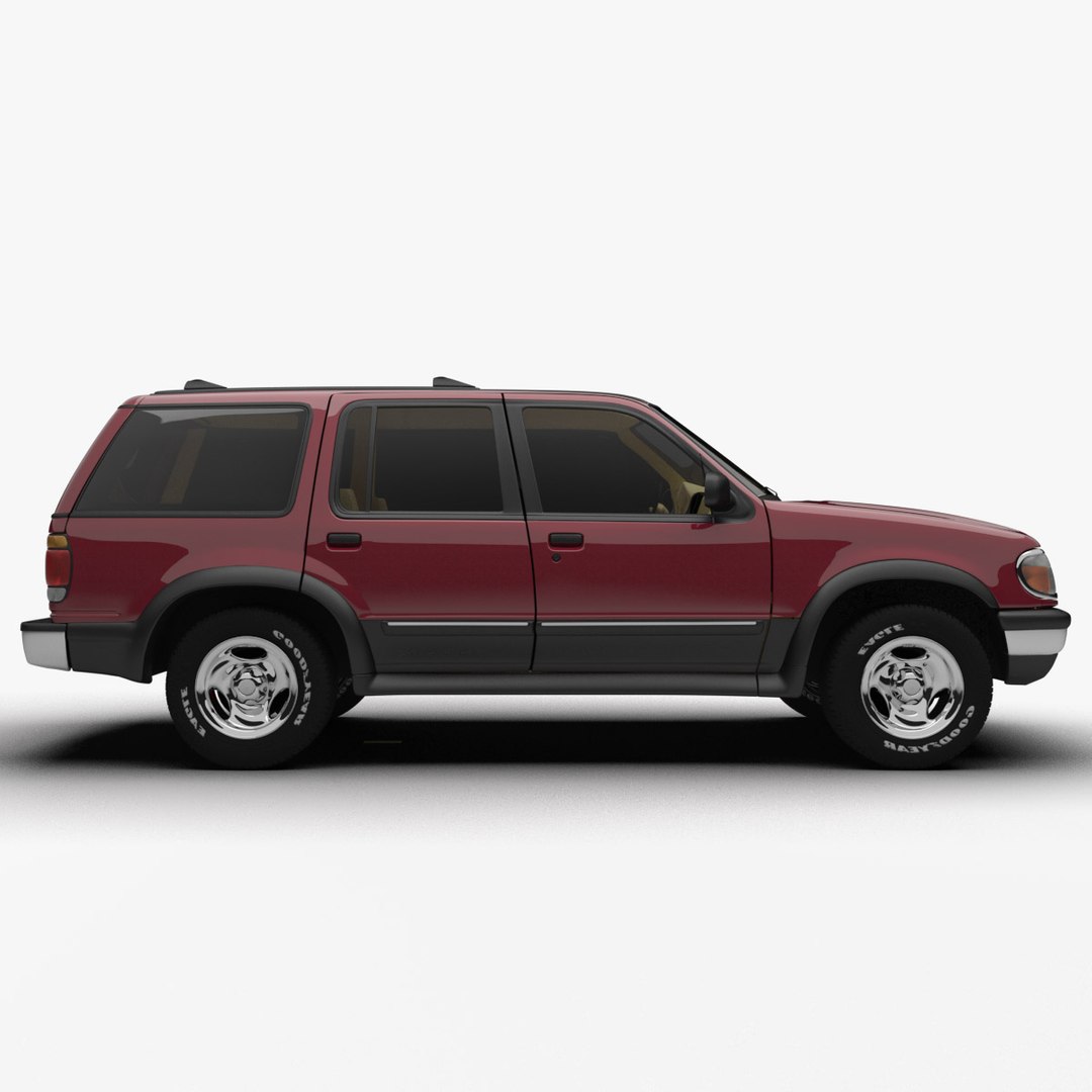 3d Model 1994 Explorer