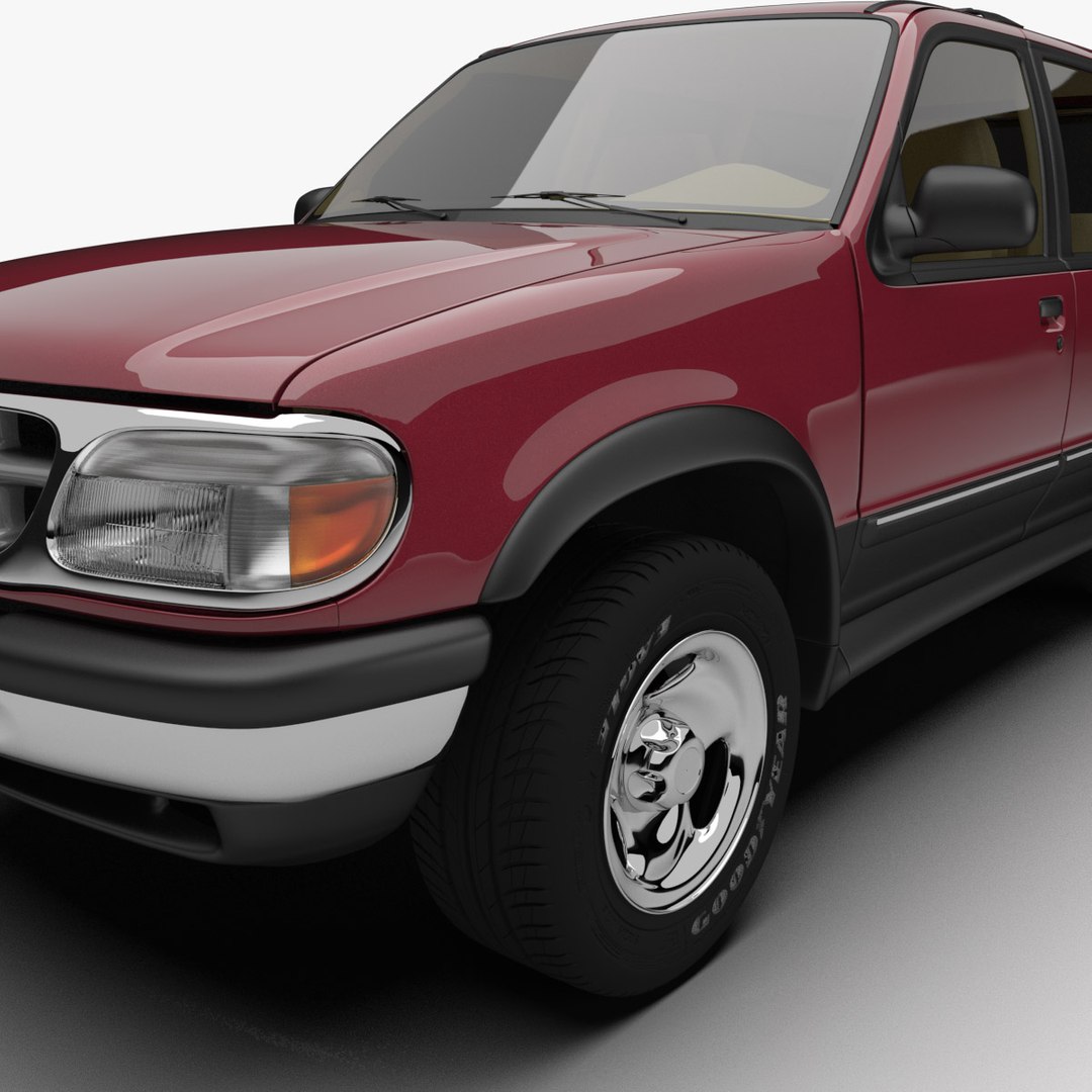 3d Model 1994 Explorer
