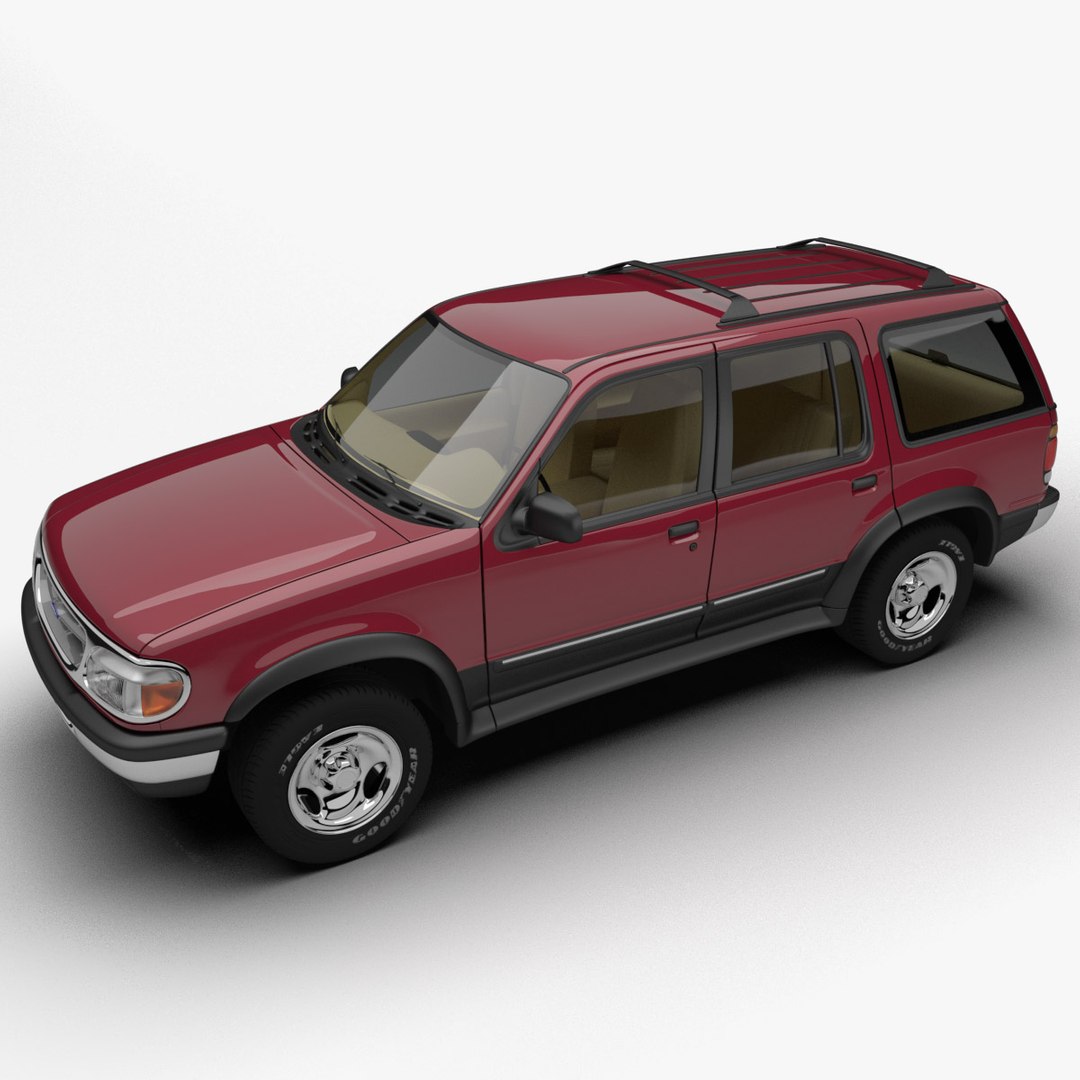 3d Model 1994 Explorer