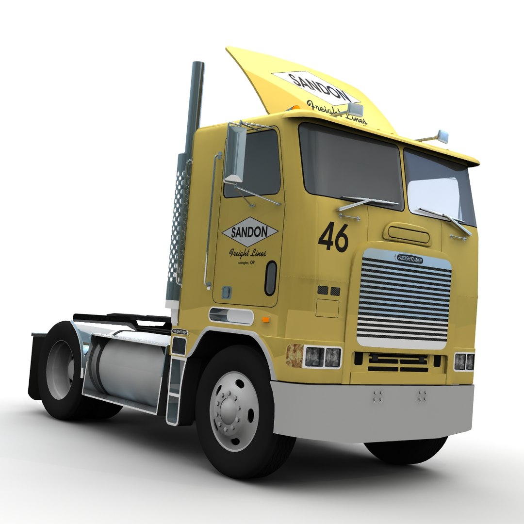 Freightliner Fla Tandem 3d Lwo