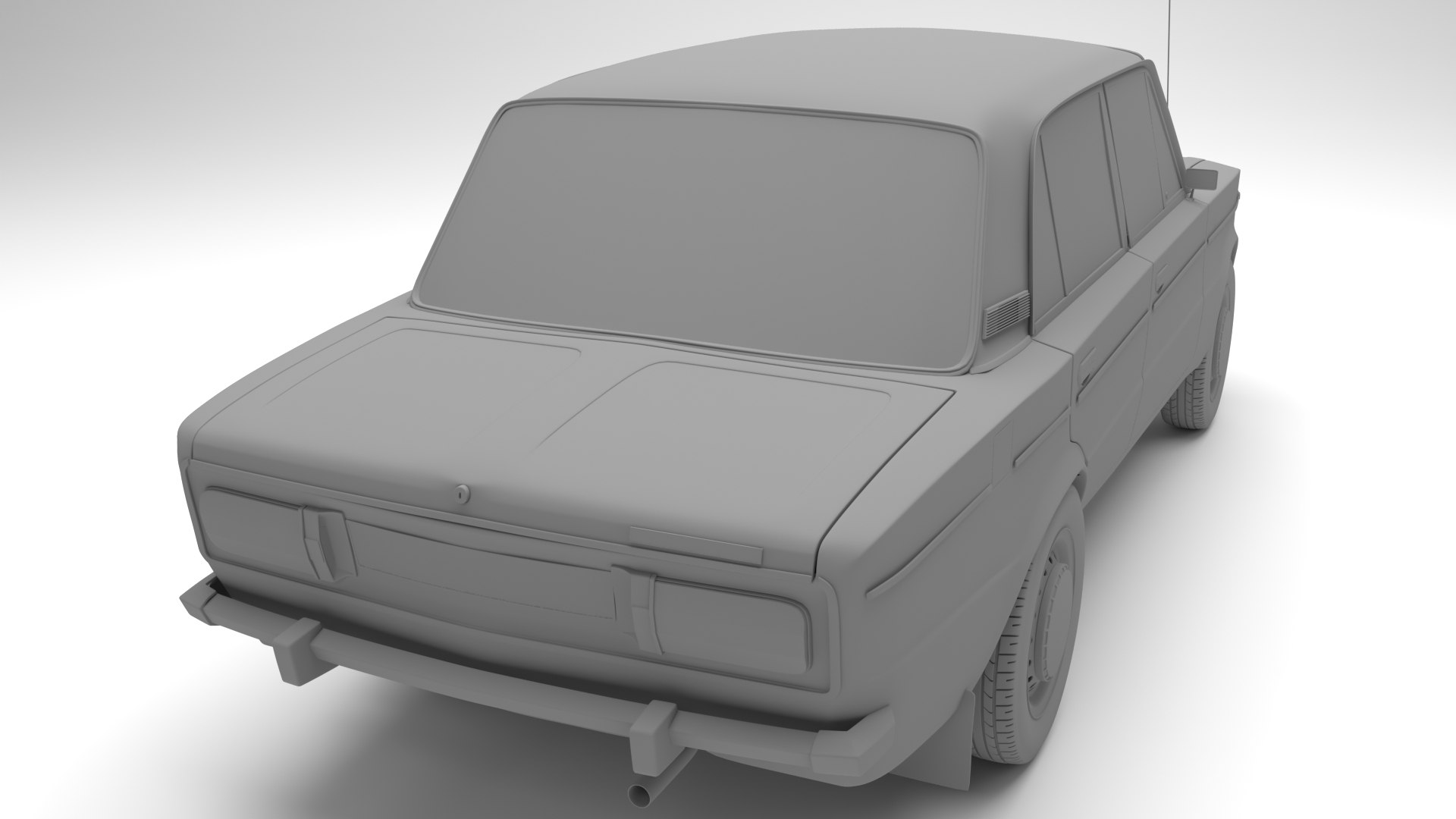 3D LADA Vaz 2106 1988 - TurboSquid 2064236