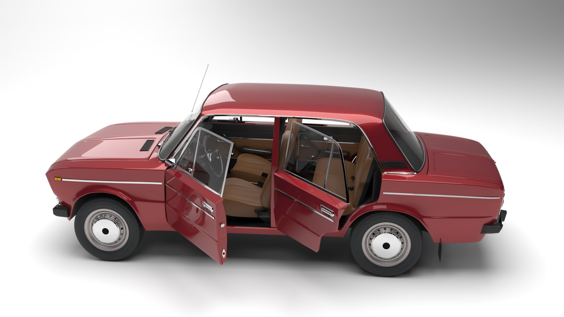 3D LADA Vaz 2106 1988 - TurboSquid 2064236
