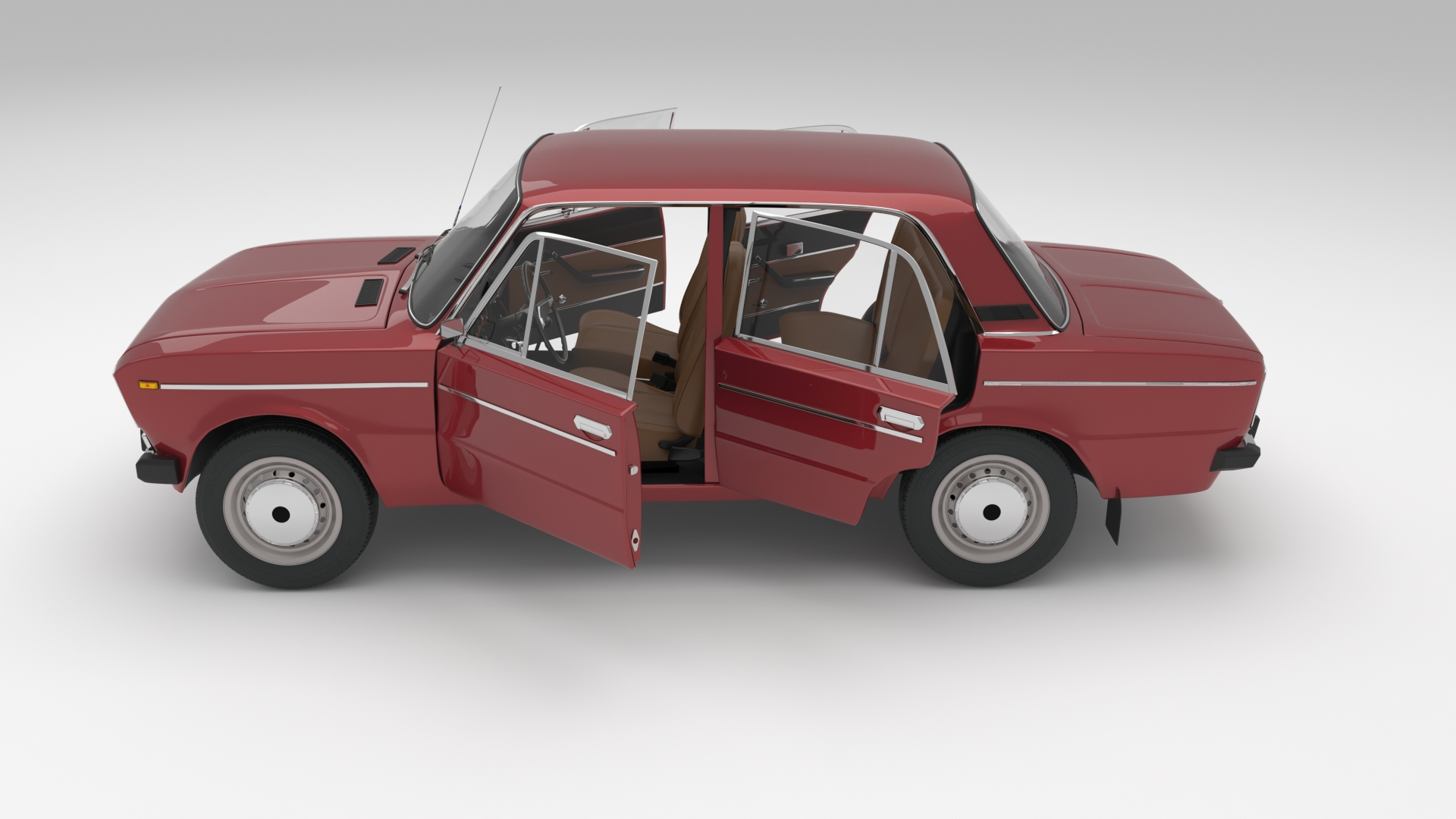 3D LADA Vaz 2106 1988 - TurboSquid 2064236