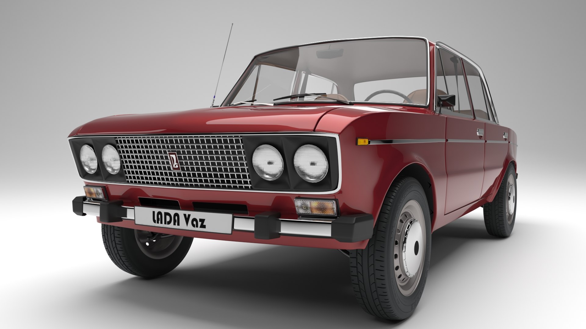 3D LADA Vaz 2106 1988 - TurboSquid 2064236