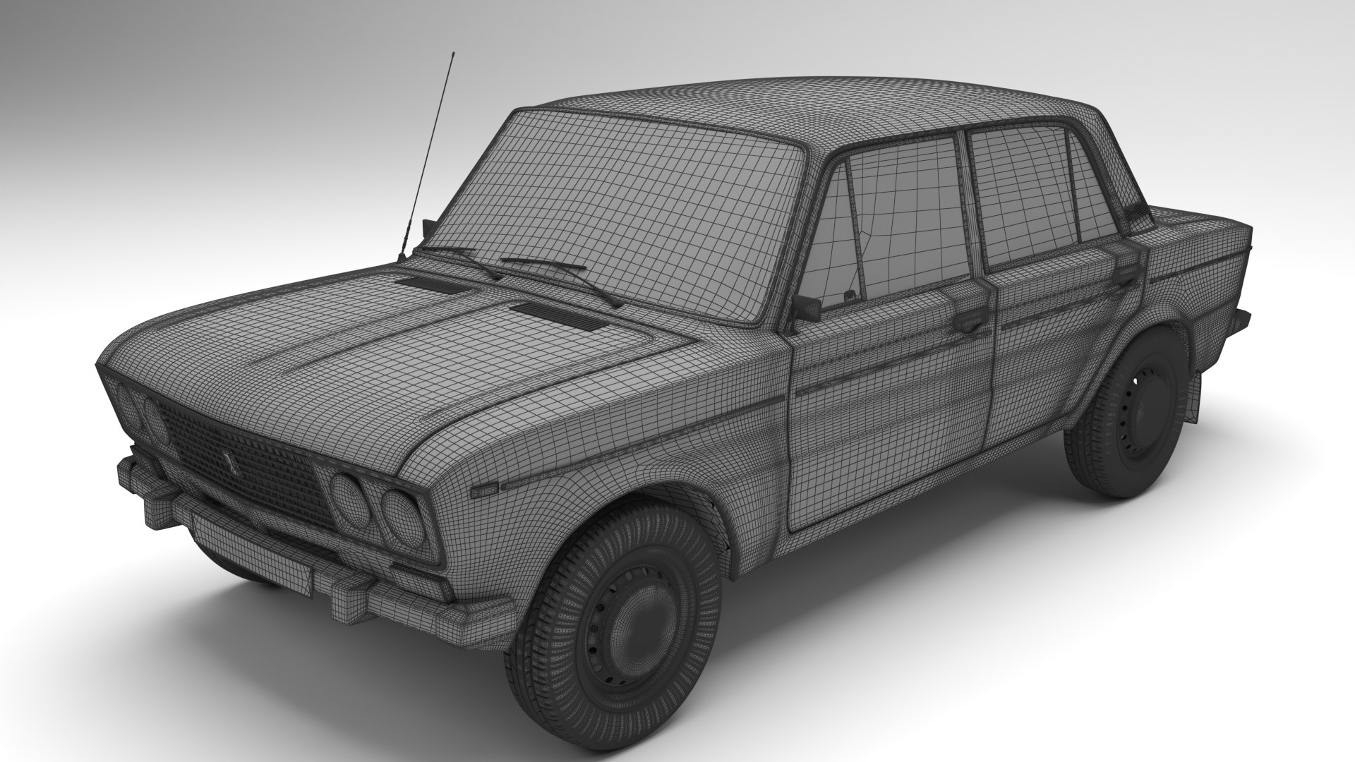 3D LADA Vaz 2106 1988 - TurboSquid 2064236