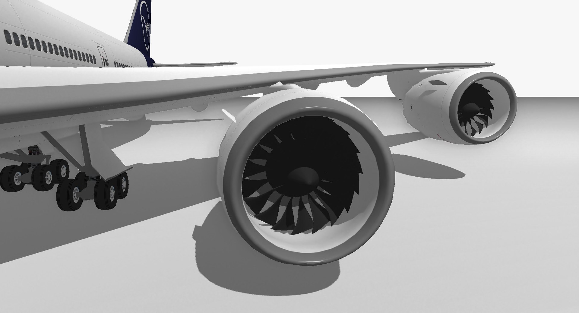 3D Boeing 747-8i Lufthansa New Livery 2018 - TurboSquid 1861531