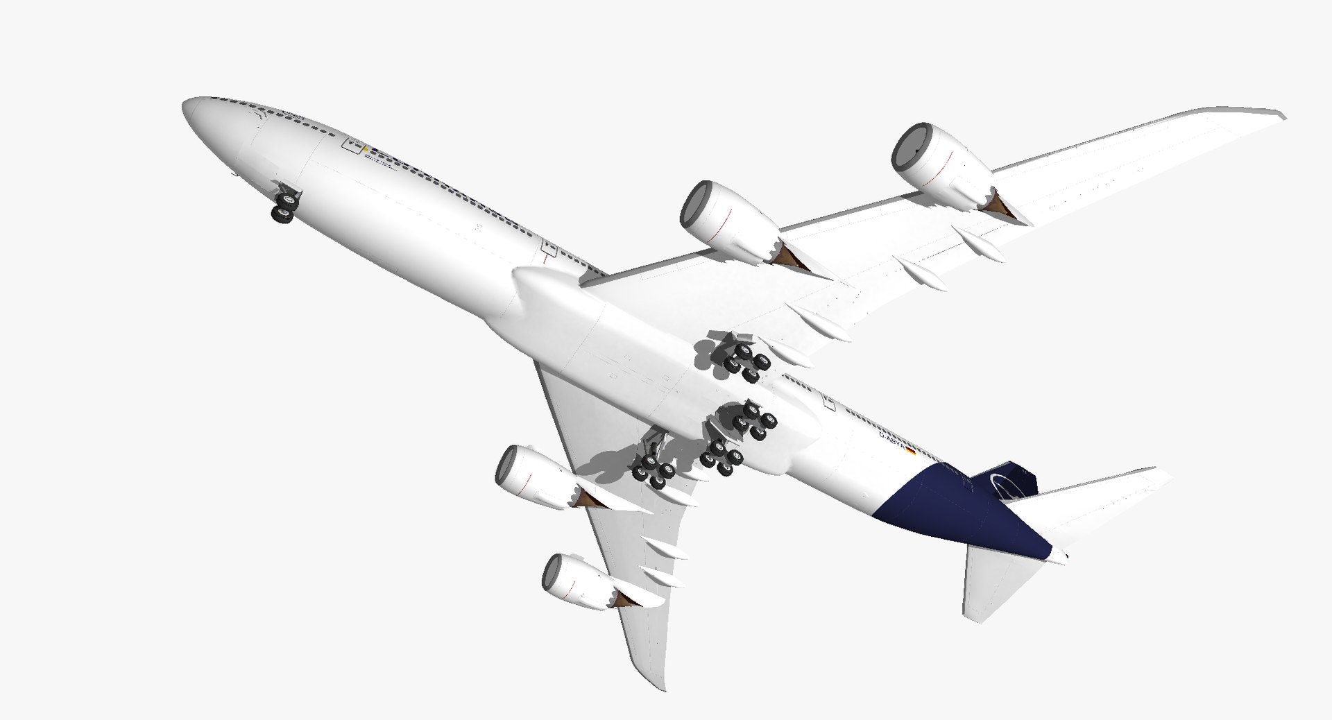 3D Boeing 747-8i Lufthansa New Livery 2018 - TurboSquid 1861531