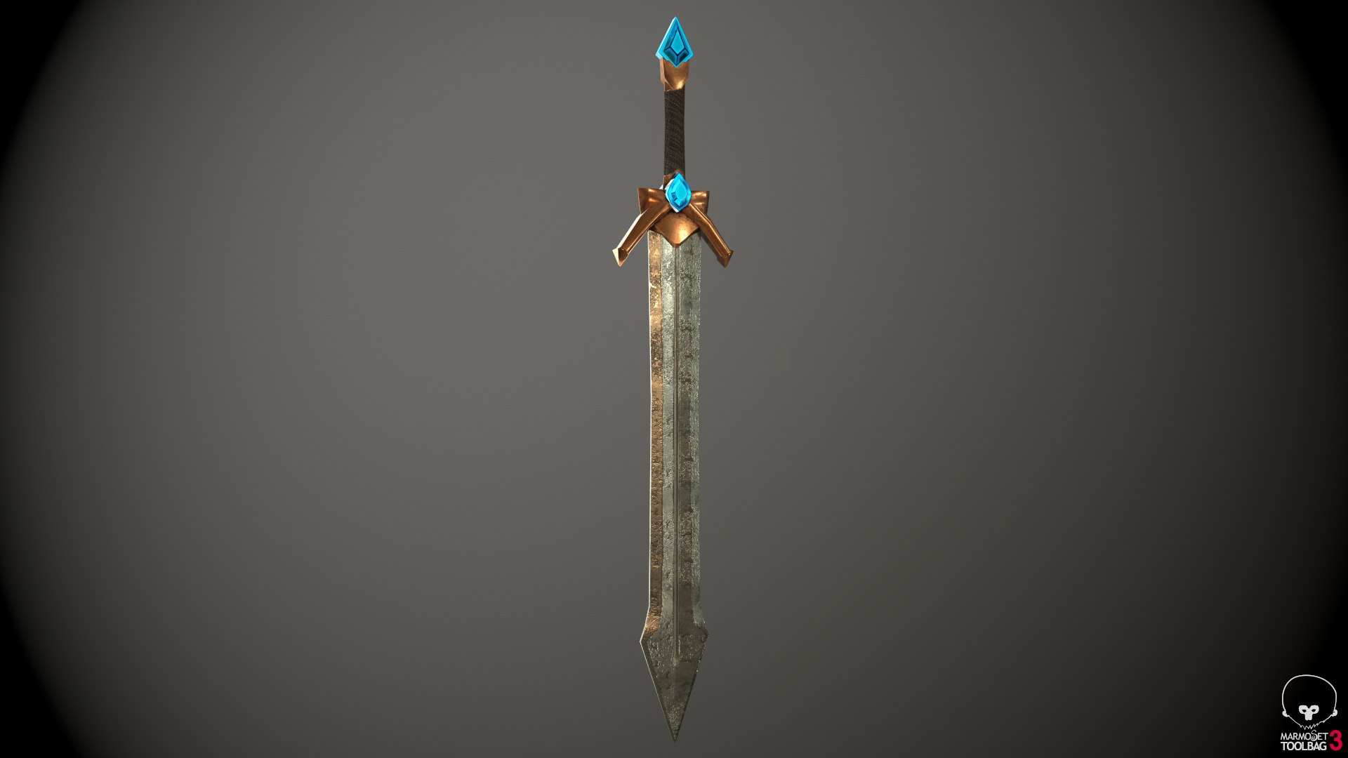 3D fantasy sword - TurboSquid 1990959